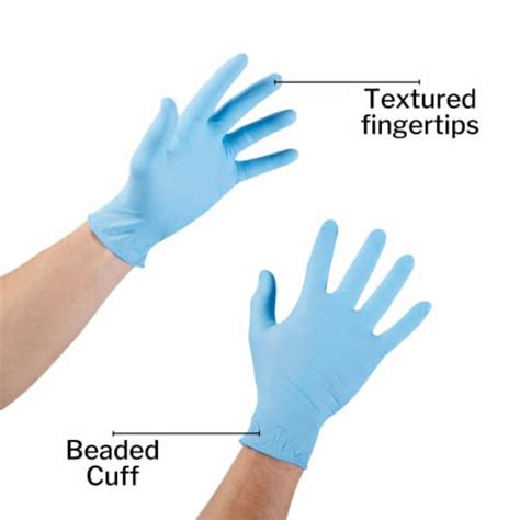 Mckesson Confiderm 45c Nitrile Exam Glove Standard Cuff Length Medium