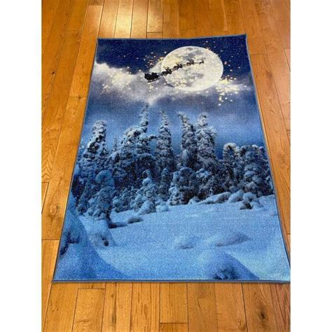 Concord Global Trading Winter Multi 4 Ft X 6 Ft Indoor Holiday