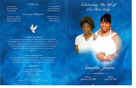Annette Jones Obituary Aa Rayner And Sons Funeral Homes