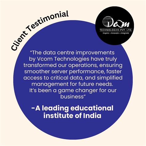 Vcom Technologies Private Limited On Linkedin Datacentersolutions Itoptimization