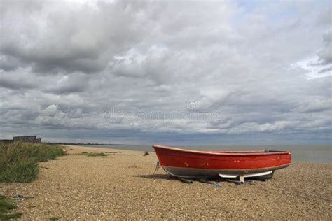 Fishing Boat On Dunwich Beach Suffolk England Stock Image Image Of Fishing Food