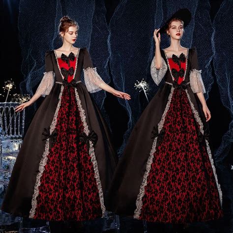 Red Gothic Victorian Dresses