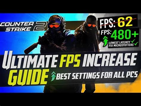 CS Dramatically Increase Performance FPS With Any Setup Counter Strike FPS FULL GAME