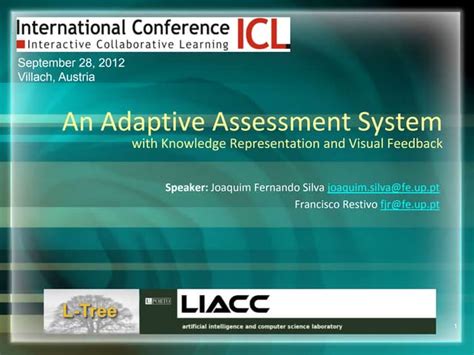 An Adaptive Assessment System With Knowledge Representation And Visual Feedback Ppt