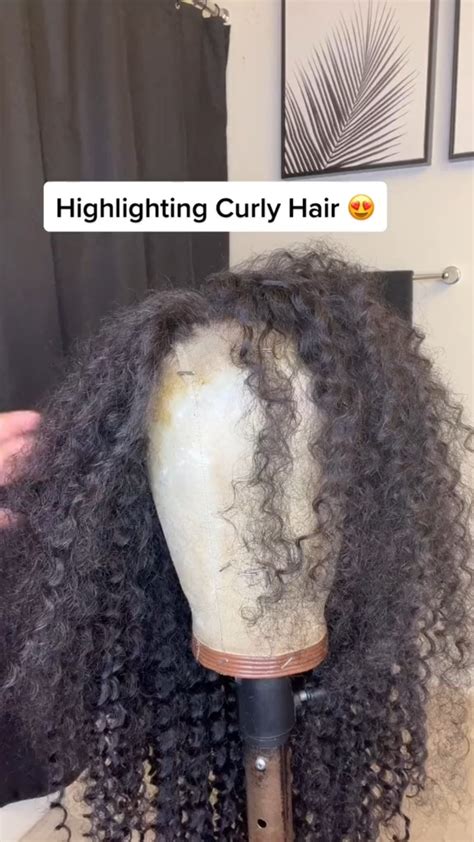 Highlighting Curly Hair 👏🔥 Paypal Klarna Afterpay Highlighting