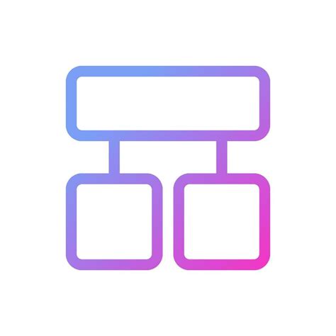 Block Diagram Pixel Perfect Gradient Linear Ui Icon Making Decision Project Management Line