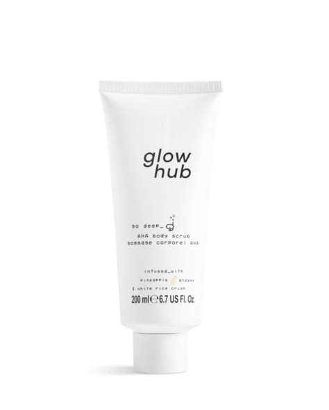 Glow Hub скраб за тяло Go Deep Aha Body Scrub Pink Panda