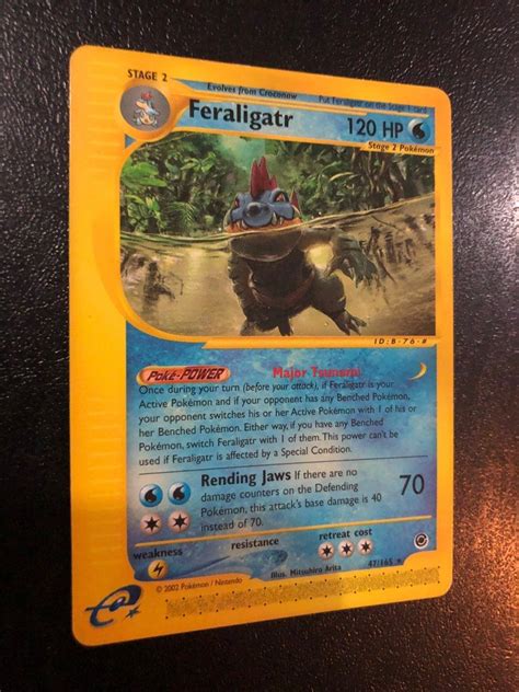 Feraligatr Expedition Pokemon Cardstcg Hobbies And Toys Memorabilia