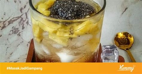 Resep Es Nangka Selasih Sederhana Rumahan Di Yummy App