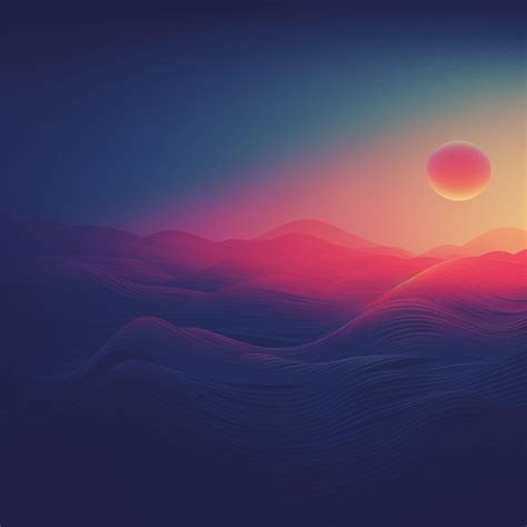 Premium Photo Gradient Sunset