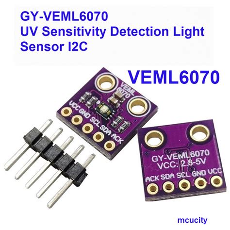 gy veml6070 high precision mini size uv sensitivity detection light sensor ขาย arduino อุปกรณ์