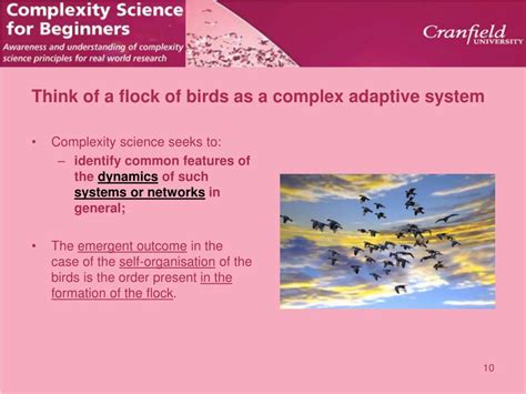 PPT An Introduction To Complex Adaptive System Theory Key Concepts Of Complexity Science