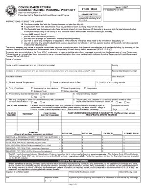 Fillable Online BUSINESS TANGIBLE PERSONAL PROPERTY Fax Email Print