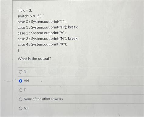 solved int x 3 case 0 ﻿ system out print t case 1 ﻿