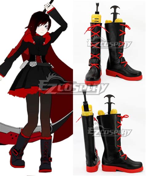 Rwby Red Ruby Rose Male Cosplay Costume