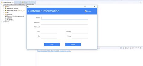 Customer Information Management System In Java Using Eclipse With Source Code Source Code