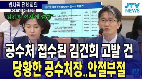 공수처 접수된 김건희 여사 고발 건당황하는 공수처장 Youtube