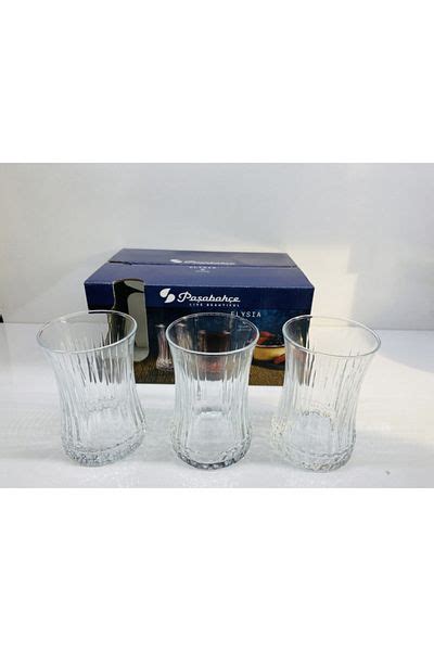 Paşabahçe Elysia 6 Piece Tea Glass Set Prices And Styles Trendyol