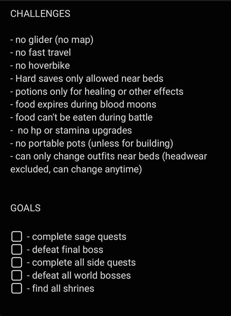 Challenges For Custom Master Mode Run Rtearsofthekingdom