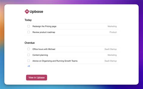 new in upbase daily summary email notifications the upbase blog