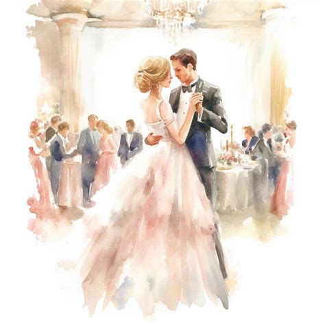 Premium Ai Image There Is A Painting Of A Couple Dancing In A