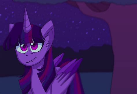 Safe Artist N Stalgicking Twilight Sparkle Alicorn Pony G Female Mare Night