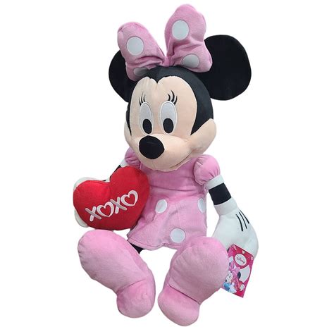 Disney Plush Minnie Mouse Valentine S Day XOXOX Heart