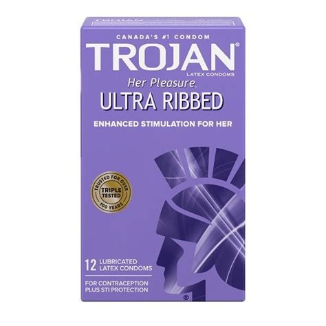 Trojan Her Pleasure Condoms Ultra Ribbed Save On Foods
