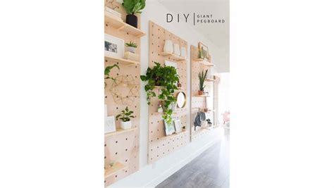 Pegboard Shelves Free Woodworking Plan Com