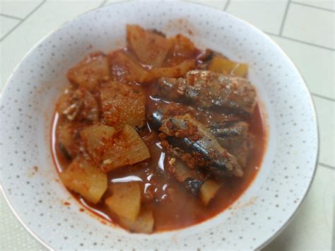 무우꽁치찜 레시피 남은김장양념 활용하기