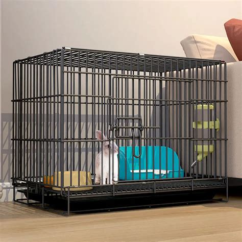 접이식 토끼 기니피그 케이지 애완 동물 실내 토끼 씹기 방지 매트 집 침대 둥지 작은 동물 집 AliExpress
