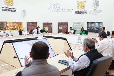 Revisa Gobernadora Evelyn Salgado con Zoé Robledo y Juan Antonio Ferrer