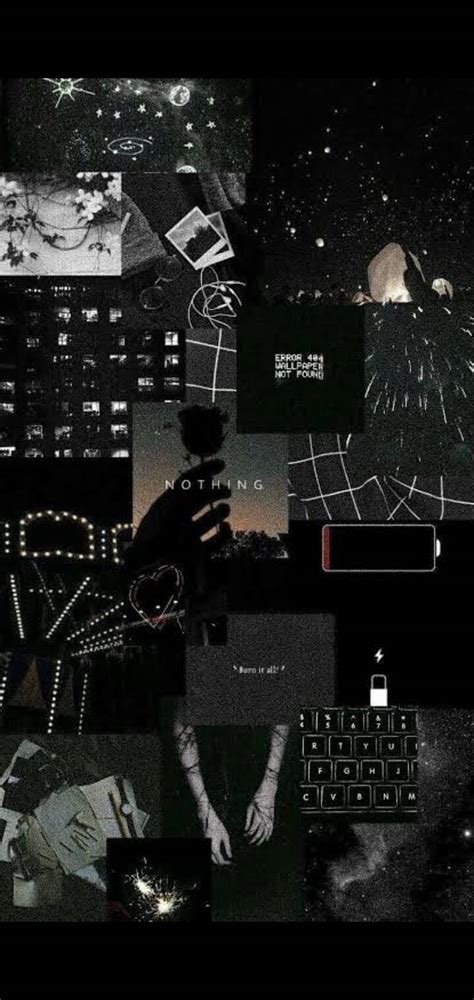 Download Grunge Emo Aesthetic Black Anime Wallpaper