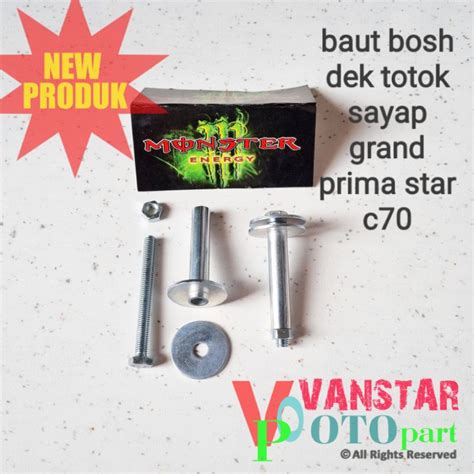 Jual Baut Bos Bosh Dek Sayap Totok Legshil Astrea Grand Bulus Prima