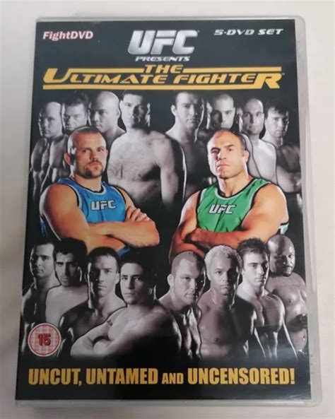 Dvd Ufc Uncut Untamed 5 Disc Dvd Set The Ultimate Fighter Pal Uk