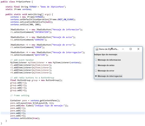 Java Para Programadores 97 Cuadros De Dialogo