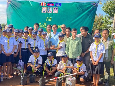 កូនត្នោតជាង៥០០០ដើមទៀត ត្រូវបានដាំក្នុងភូមិសាស្រ្តស្រុកពញាក្រែក ខេត្តត្បូងឃ្មុំ