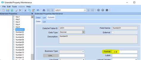 Format Of Ud Table Column Wont Apply Epicor Erp 10 Epicor User