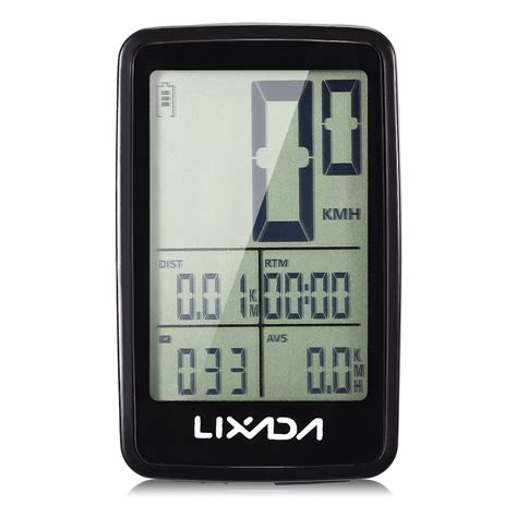 Lixada Usb Rechargeable Wireless Bike Cycling Computer Bicycle