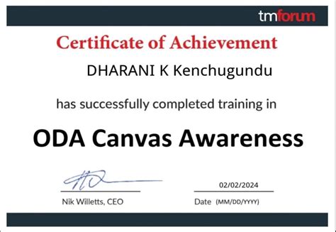 Dharani K On Linkedin Tmforum Cds Newlearnings