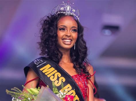 Miss Botswana 2024 Anicia Gaothusi Steps Into Her Role As Miss World