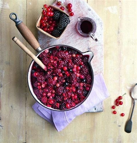Blackberry And Currant Compote Recipe Delicious Magazine