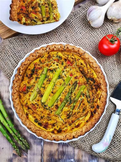 Quiche végane aux légumes grillés Une Bouchée de Vie