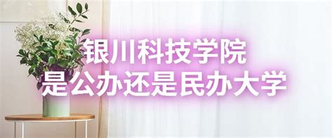 银川科技学院是公办还是民办大学附各专业收费标准