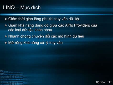 Ppt Linq Net Language Integrated Query Powerpoint Presentation Free Download Id