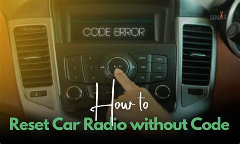 How To Reset Toyota Car Radio Without Code Diycarexpert