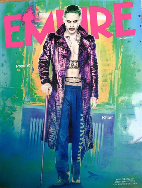 Suicide Squad First Head To Toe Look At Jared Leto S Joker Chicago