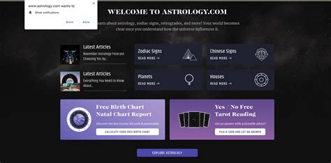 Push Notifications For Niche Websites Case With Astrology Notix