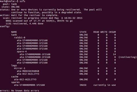 A Tale Of ZFS Success The Cog