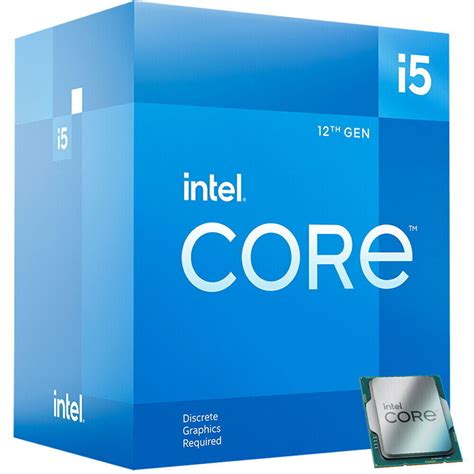 Intel Core i5-12400F Prozessor (4,4 GHz, 6 Kerne, LGA 1700) Box ...